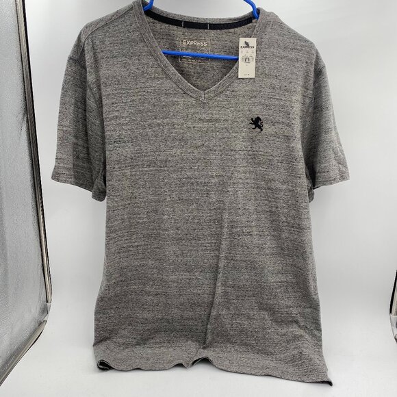 Express | Shirts | Express Repreve V Neck Tee Size Large Gray In Color ...